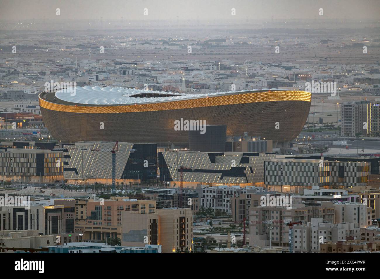 Lusail iconic stadium, lusail hi-res stock photography and images - Alamy