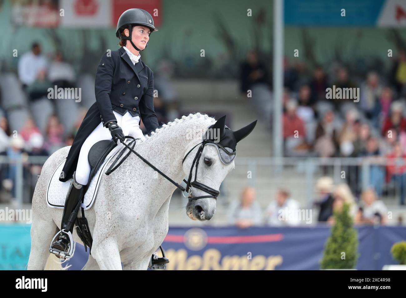 Emily Hamel of USA with Corvett during the CCI5* dressage at the ...