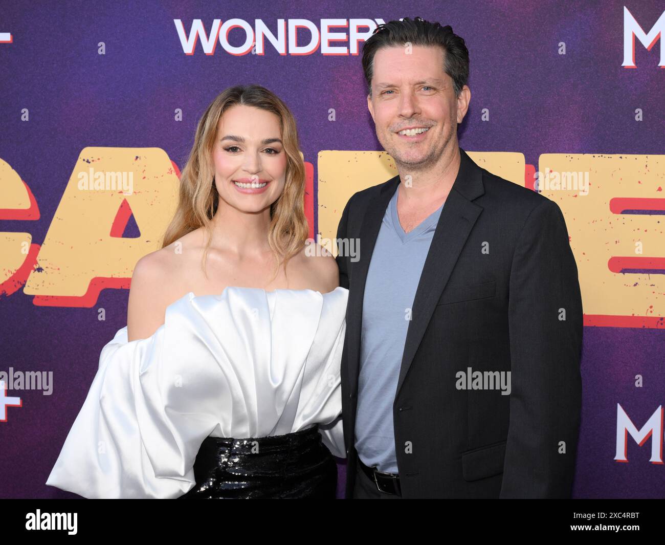June 13, 2024, Hollywood, California, USA: Laura Gordon and Nick Barkla ...