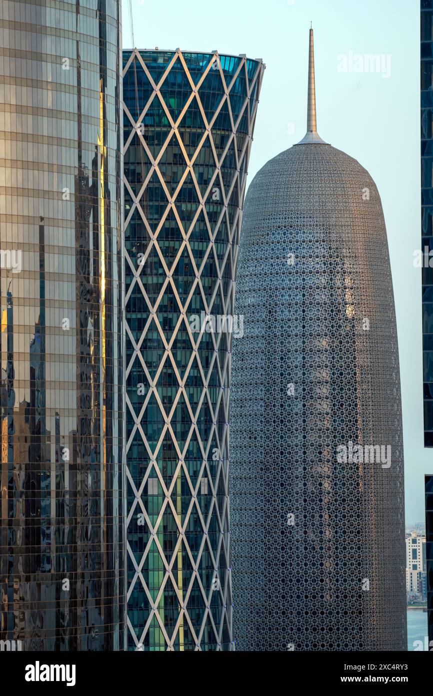 Salam tower doha qatar hi-res stock photography and images - Alamy
