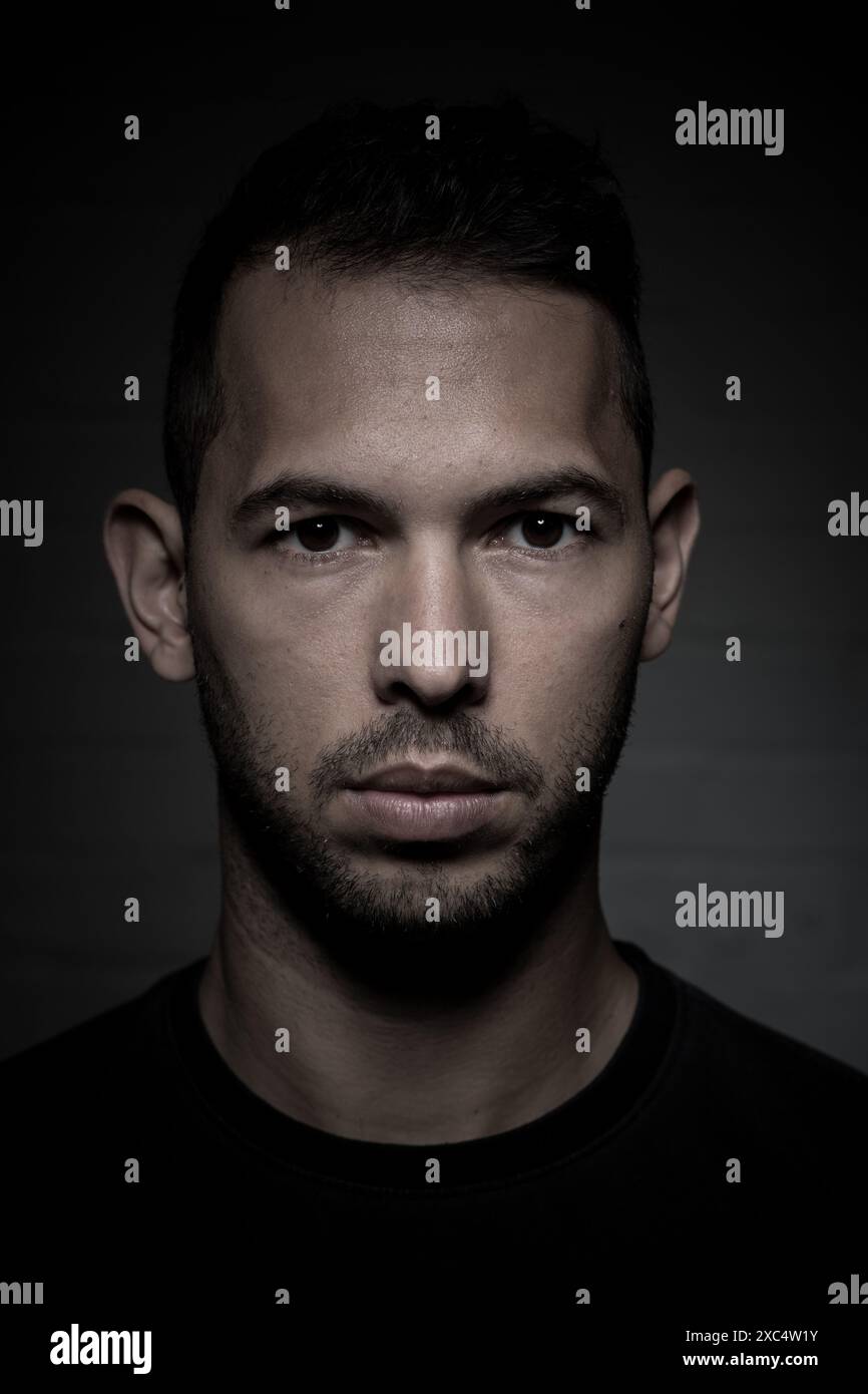 Andrew Tate, photographed at Storm Gym, Luton. Andrew Tate Portrait ...