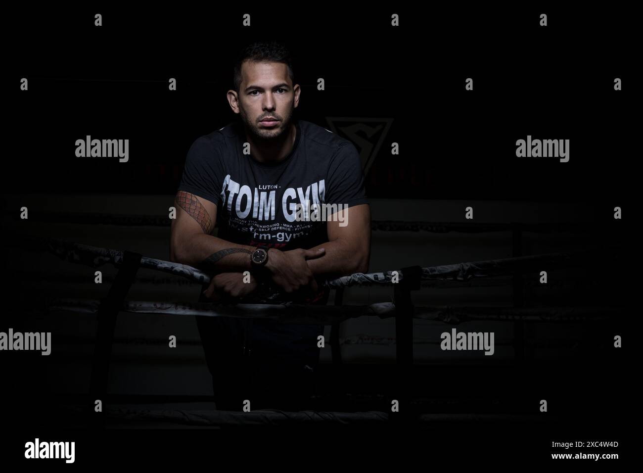 Andrew Tate, photographed at Storm Gym, Luton. Andrew Tate Portrait ...