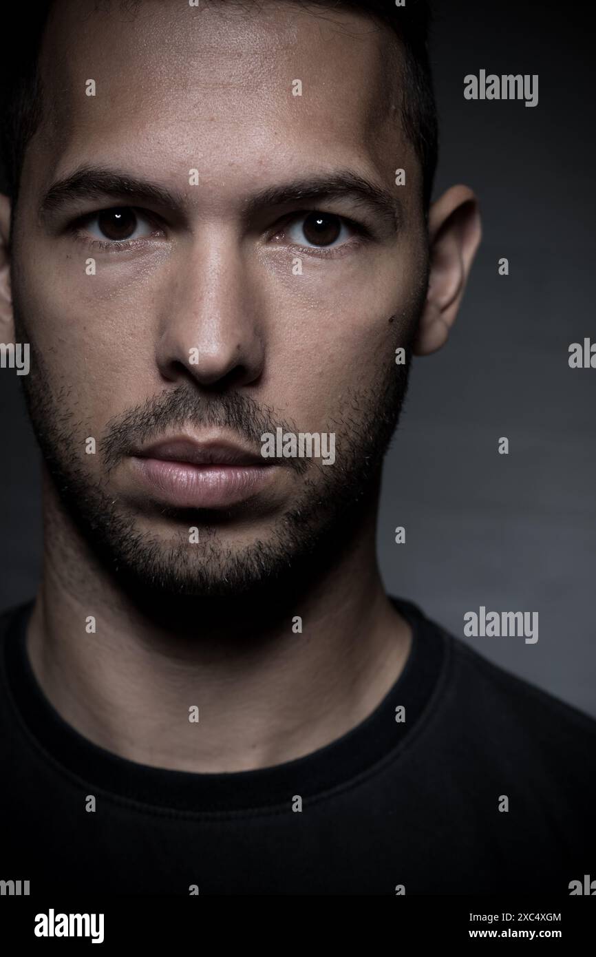 Andrew Tate, photographed at Storm Gym, Luton. Andrew Tate Portrait ...