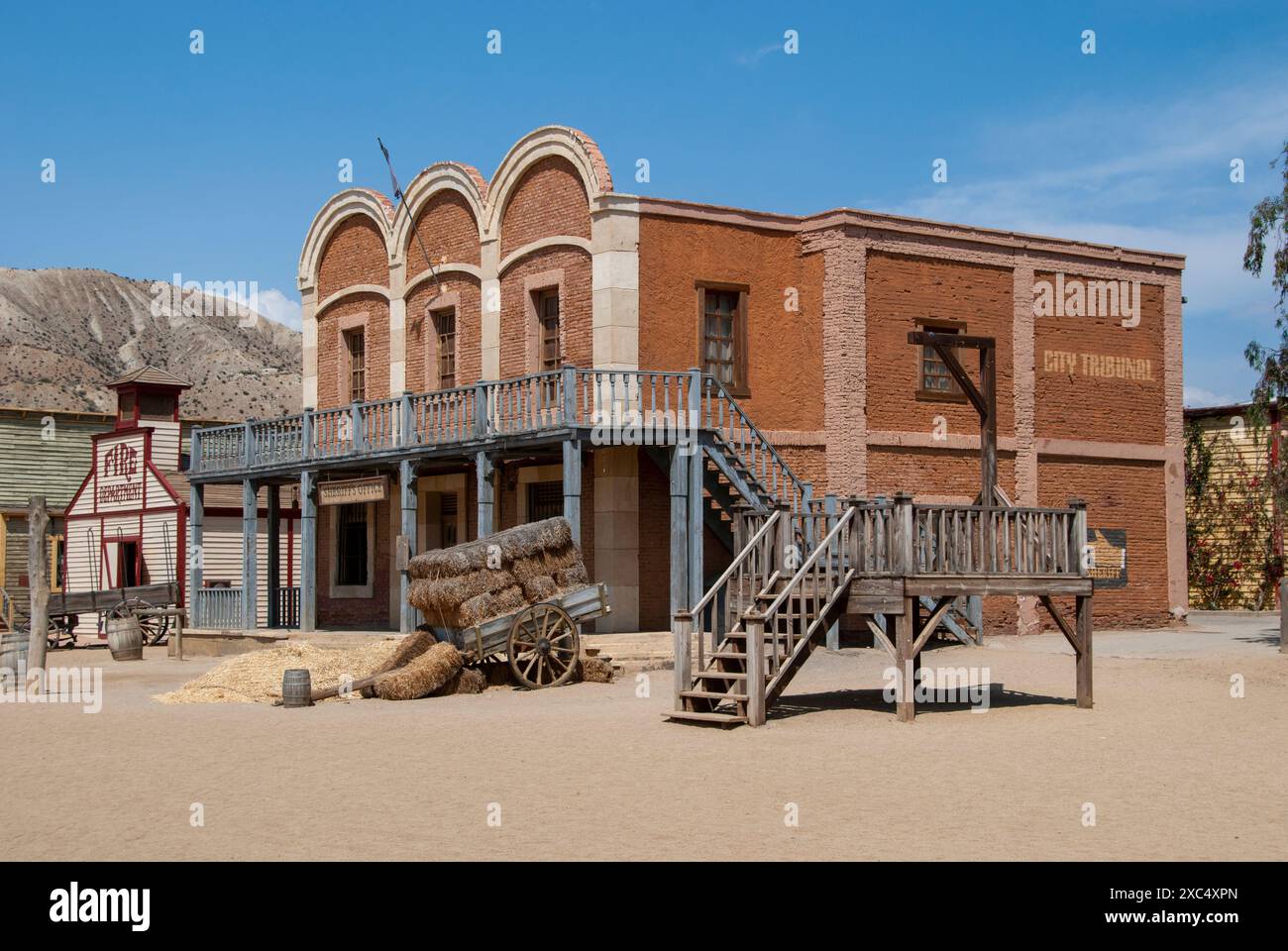 Fort Apache/Texas Hollywood Wild West Film set Stock Photo - Alamy