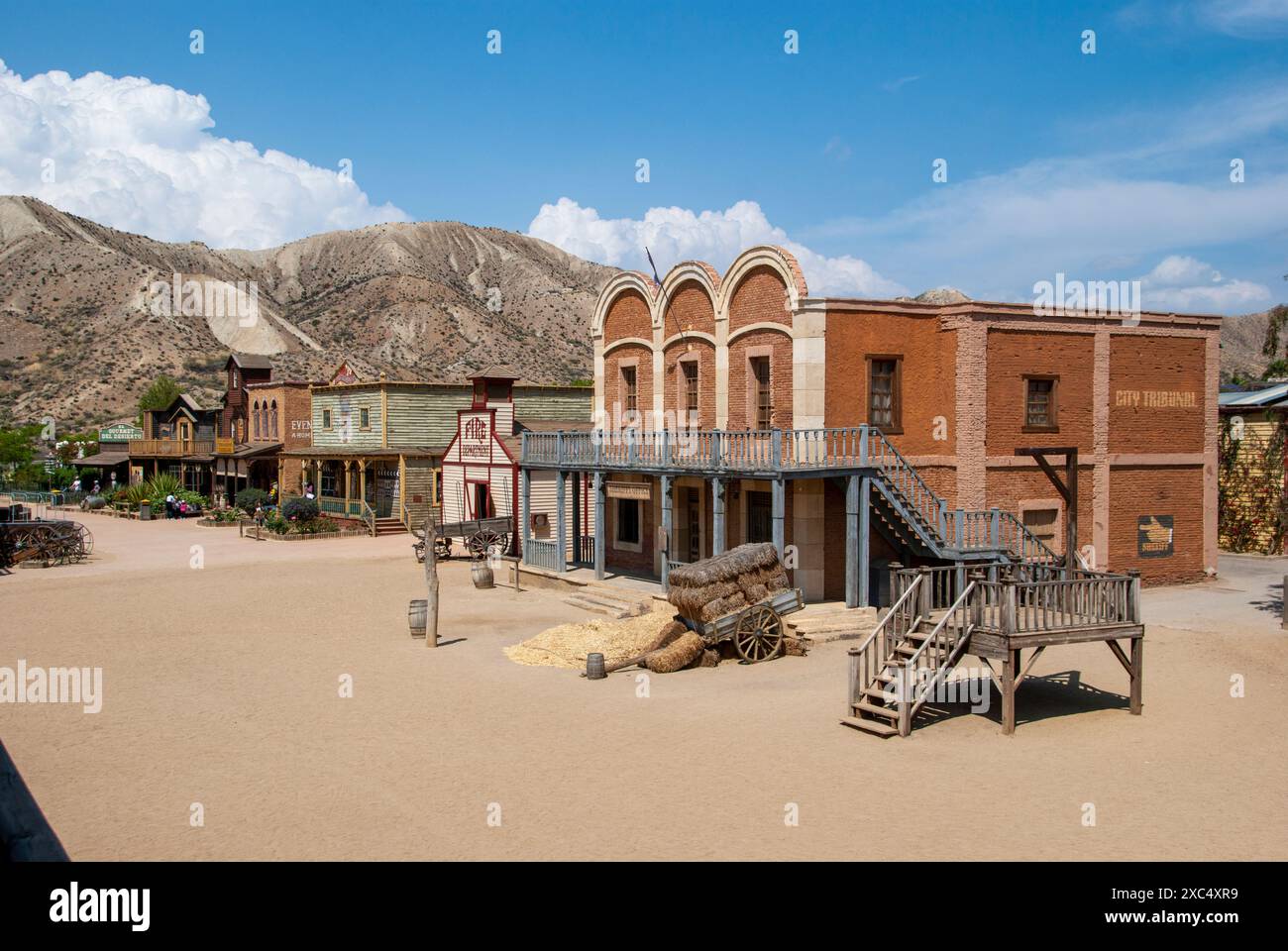 Fort Apache/Texas Hollywood Wild West Film set Stock Photo - Alamy