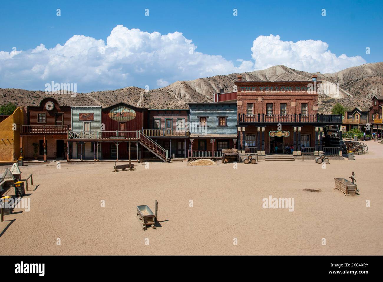 Fort Apache/Texas Hollywood Wild West Film set Stock Photo - Alamy