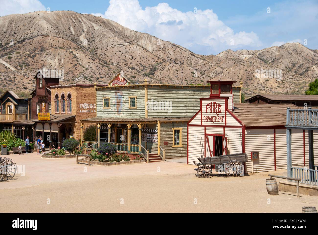 Fort Apache/Texas Hollywood Wild West Film set Stock Photo - Alamy