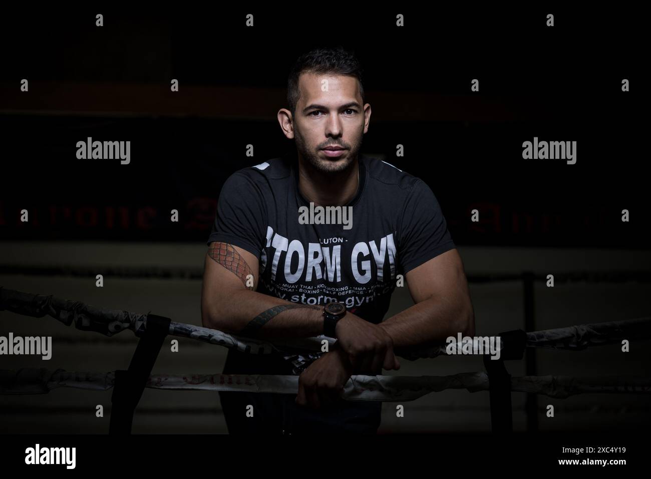 Andrew Tate, photographed at Storm Gym, Luton. Andrew Tate Portrait ...