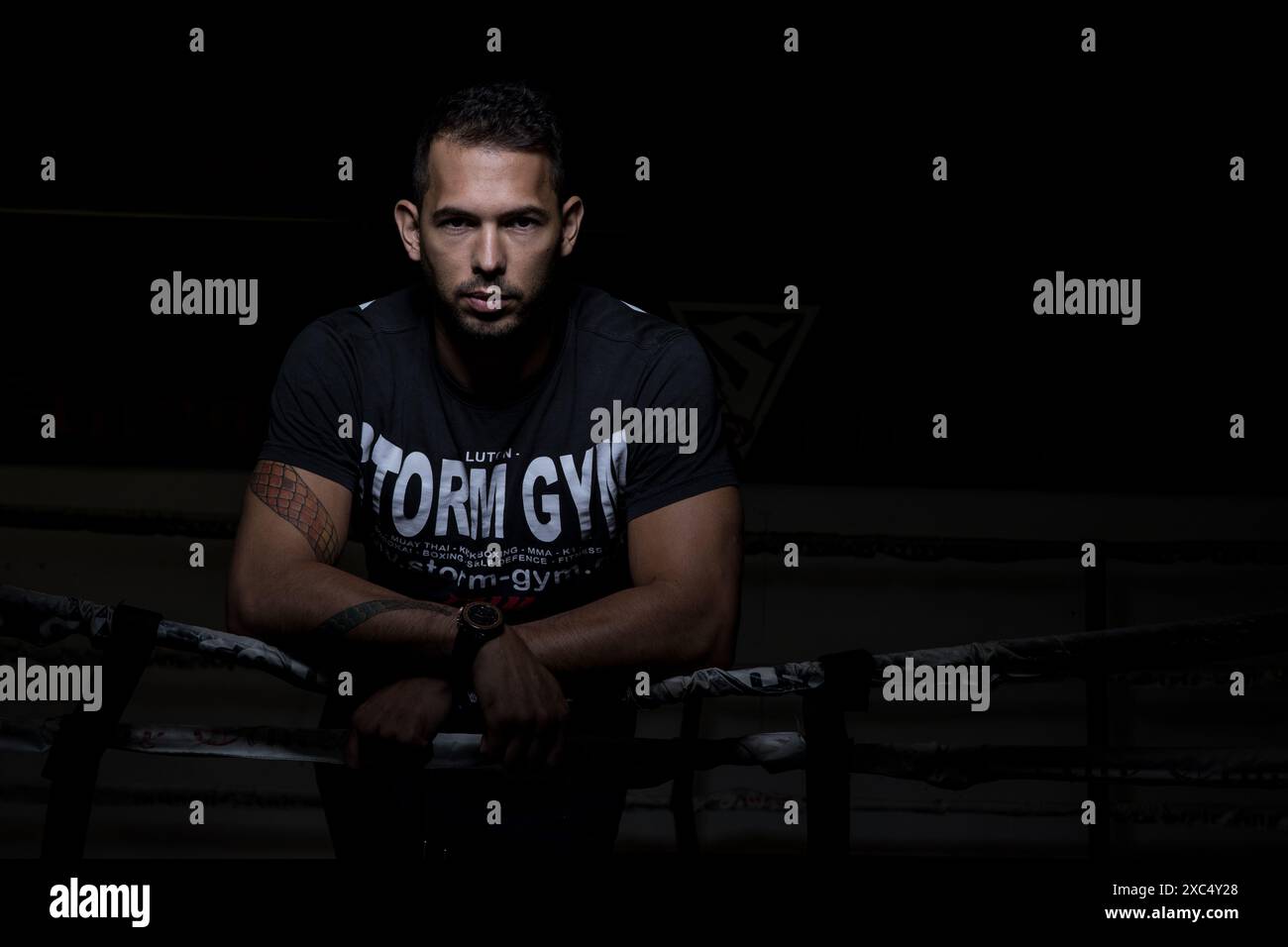Andrew Tate, photographed at Storm Gym, Luton. Andrew Tate Portrait ...