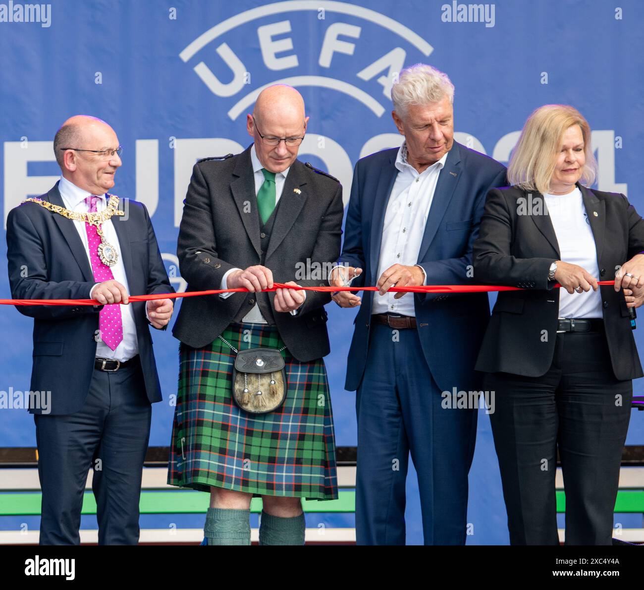 Munich, Germany. 14th June, 2024. Soccer, UEFA Euro 2024, Germany ...
