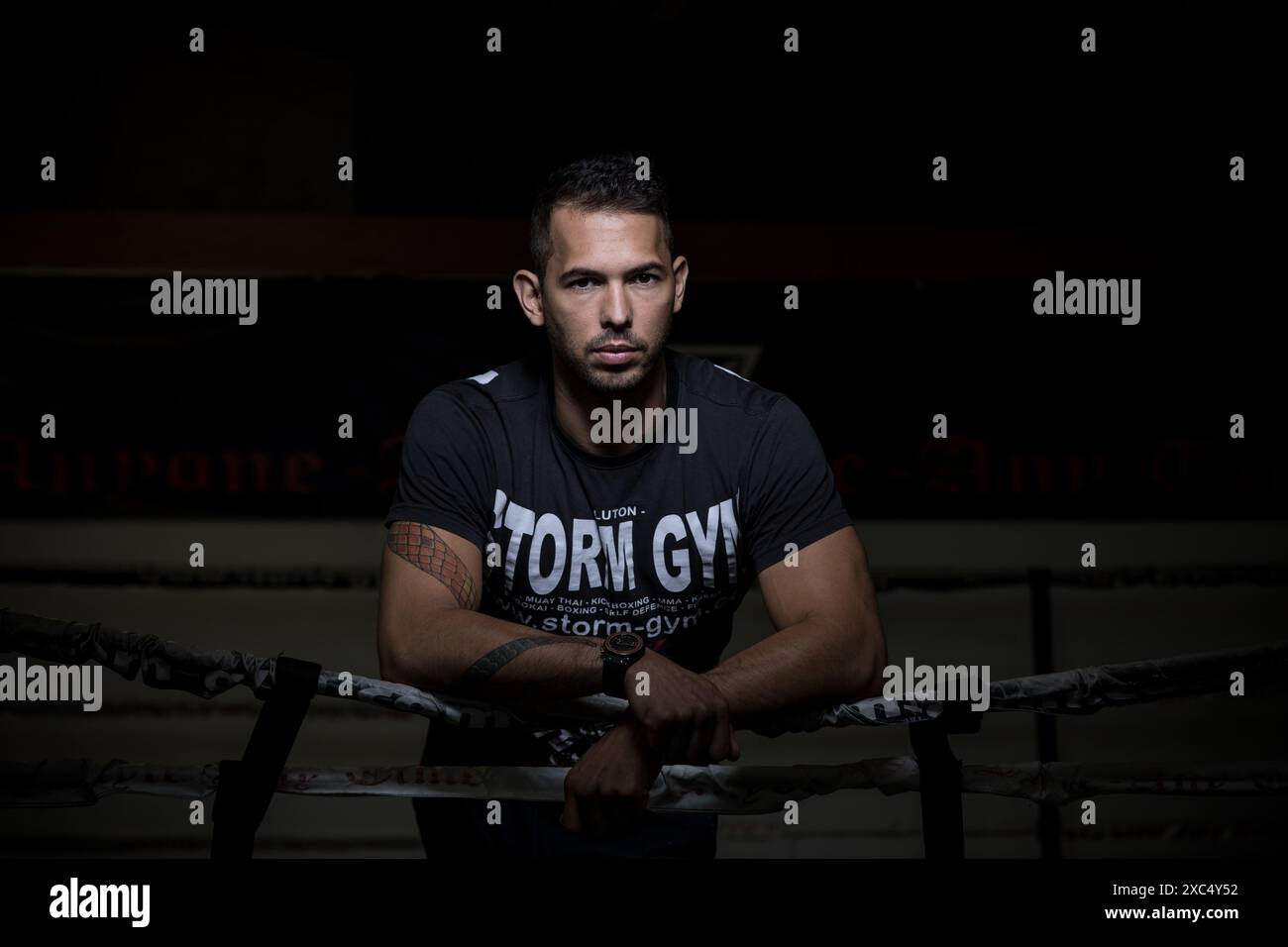 Andrew Tate, photographed at Storm Gym, Luton. Andrew Tate Portrait ...