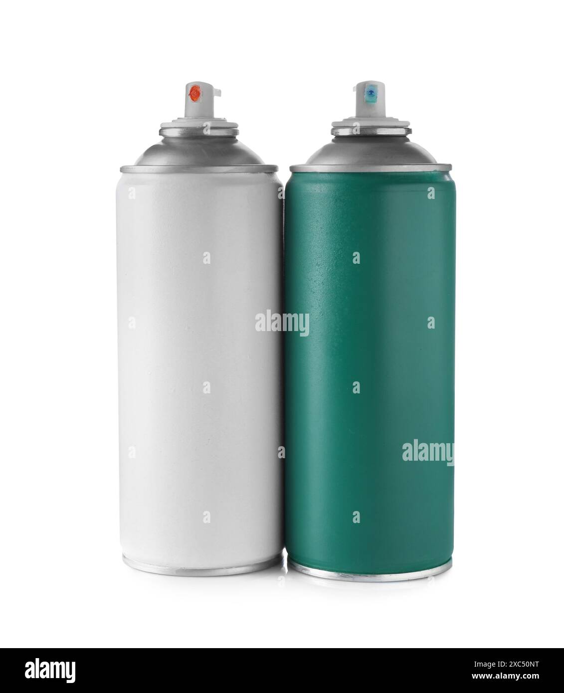 Two graffiti color spray cans hi-res stock photography and images - Alamy