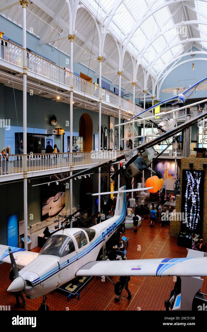 Aircrafts displaying in Science and technology galleries.National ...