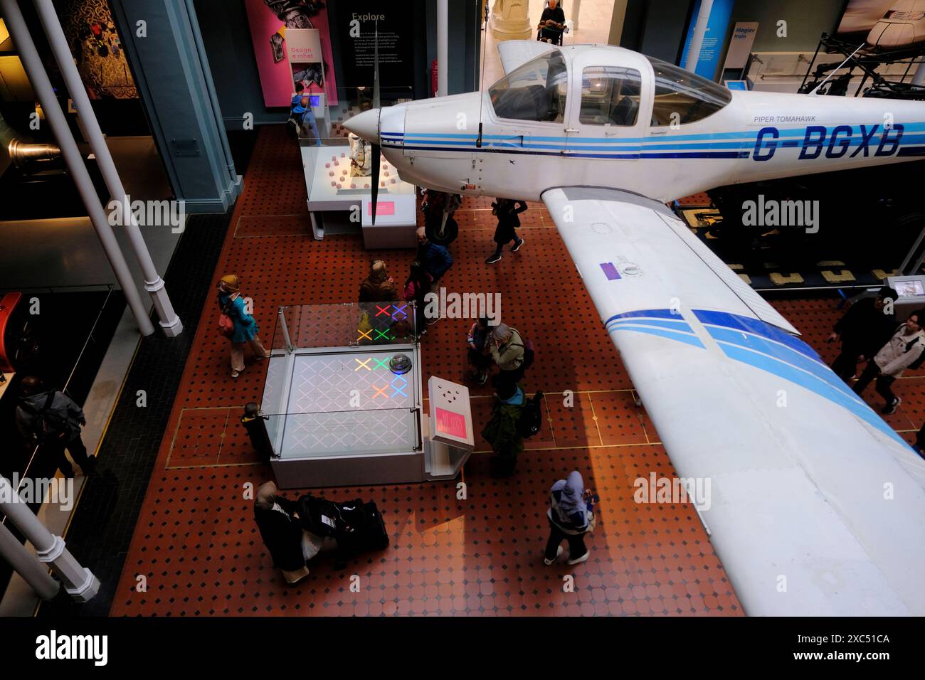 Aircrafts displaying in Science and technology galleries.National ...