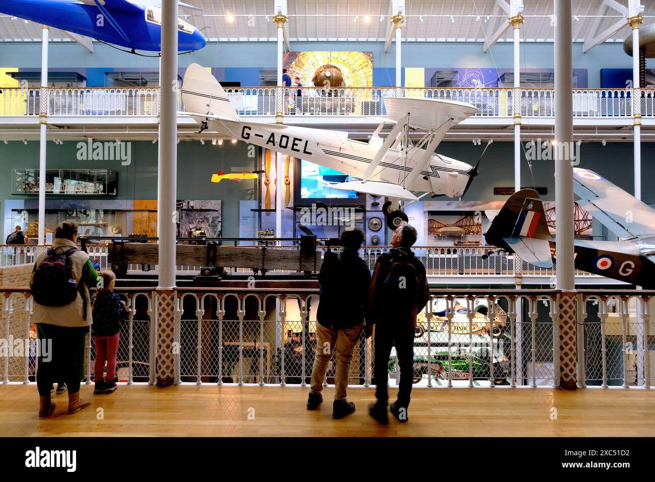 Aircrafts displaying in Science and technology galleries.National ...