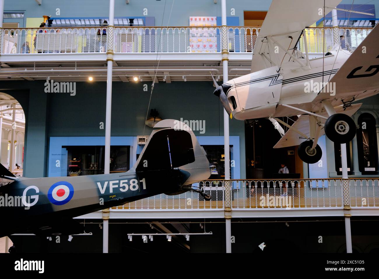 Aircrafts displaying in Science and technology galleries.National ...