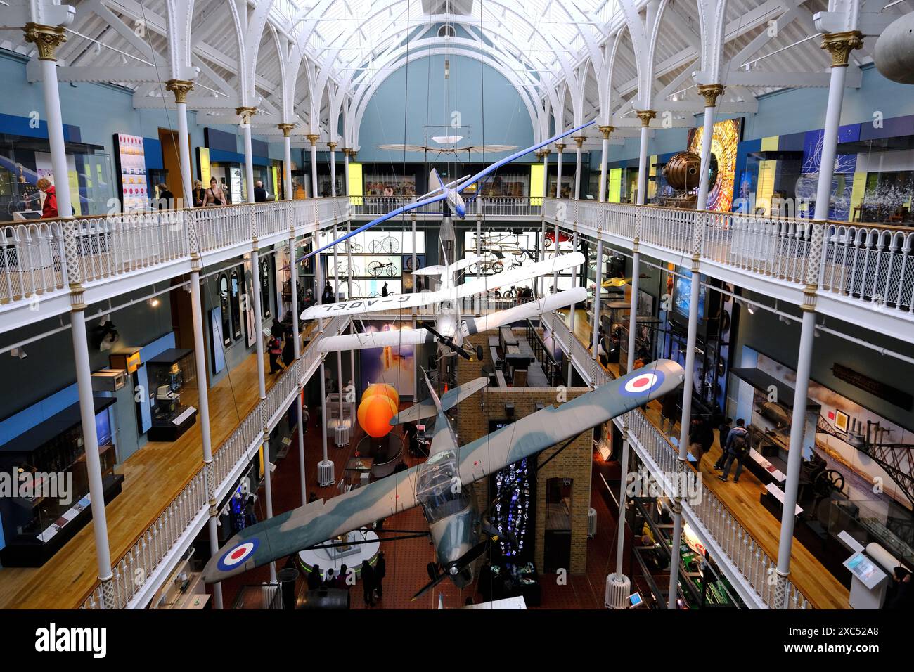 Aircrafts displaying in Science and technology galleries.National ...