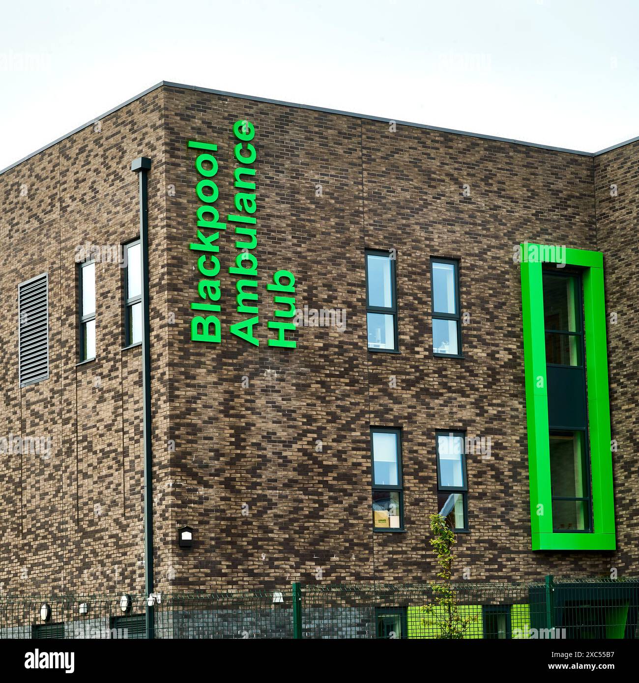 Blackpool ambulance hub opened 2023 Stock Photo - Alamy