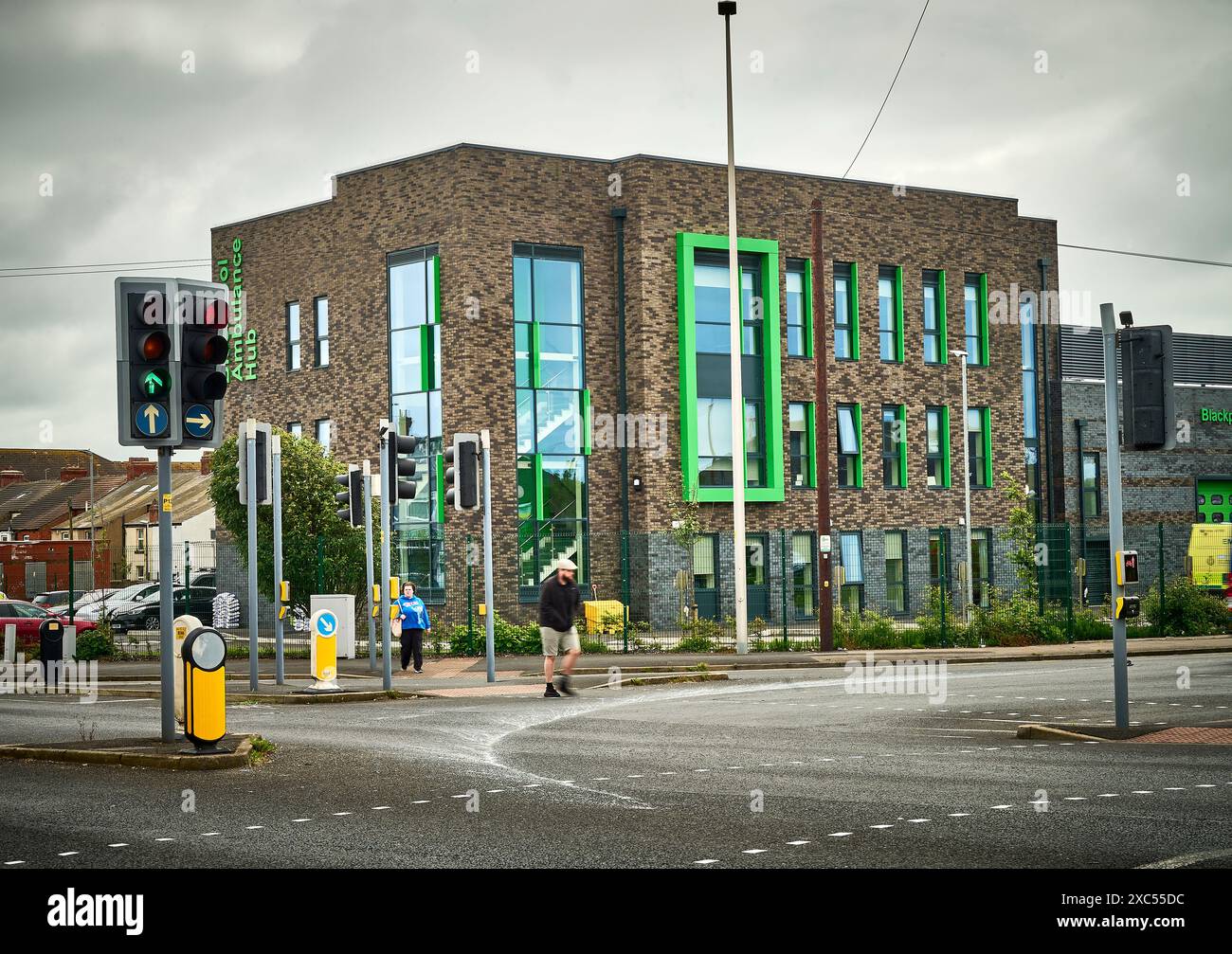 Blackpool ambulance hub opened 2023 Stock Photo - Alamy