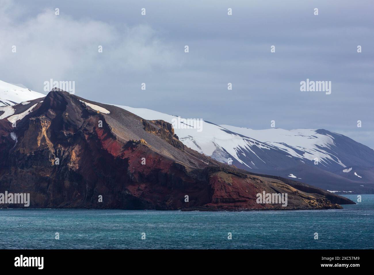 Entrance Point, Deception Island, South Shetland Islands, Antarctic ...