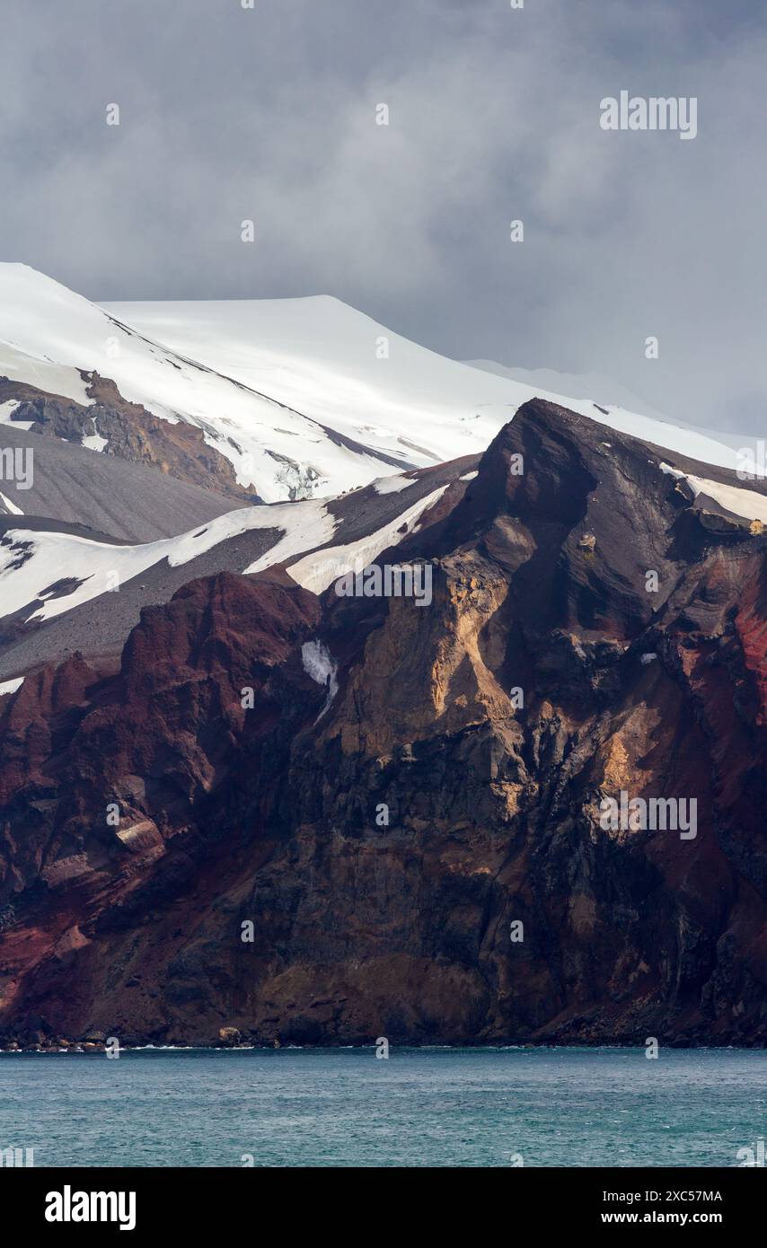 Entrance Point, Deception Island, South Shetland Islands, Antarctic ...