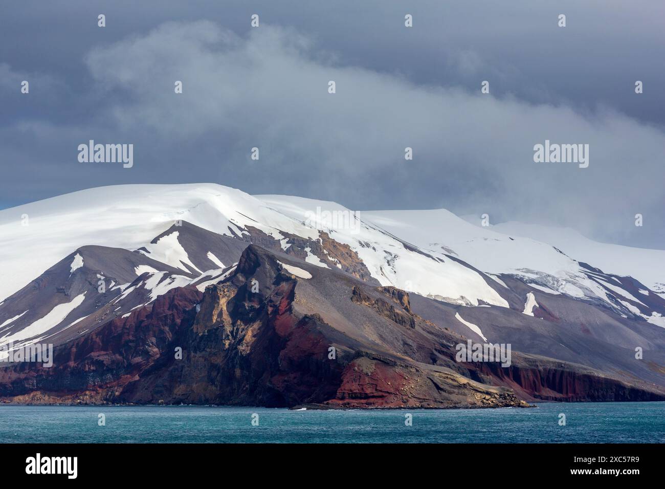 Entrance Point, Deception Island, South Shetland Islands, Antarctic ...