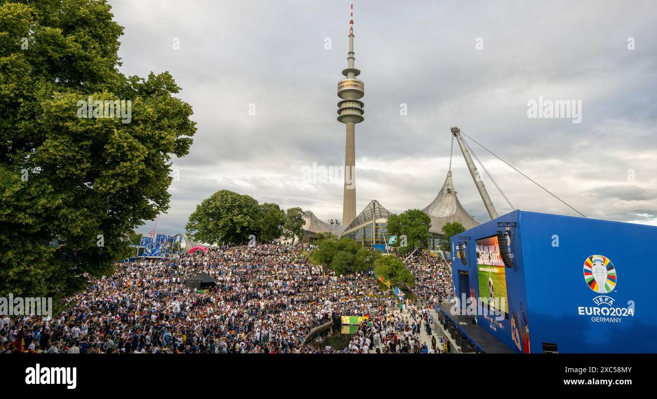 Munich, Germany. 14th June, 2024. Soccer, UEFA Euro 2024, Germany ...