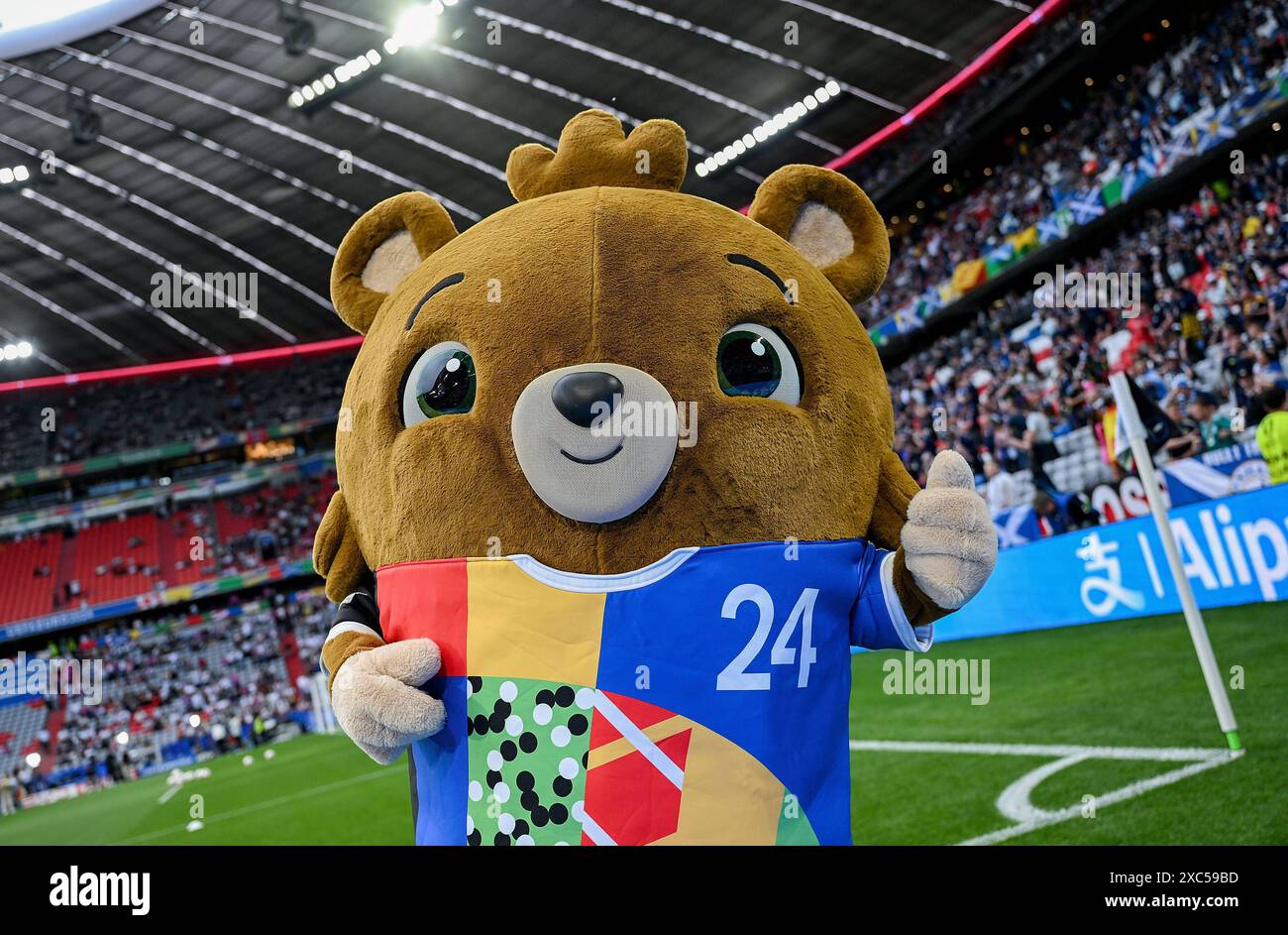 Euro 2024 germany mascot hi-res stock photography and images - Alamy