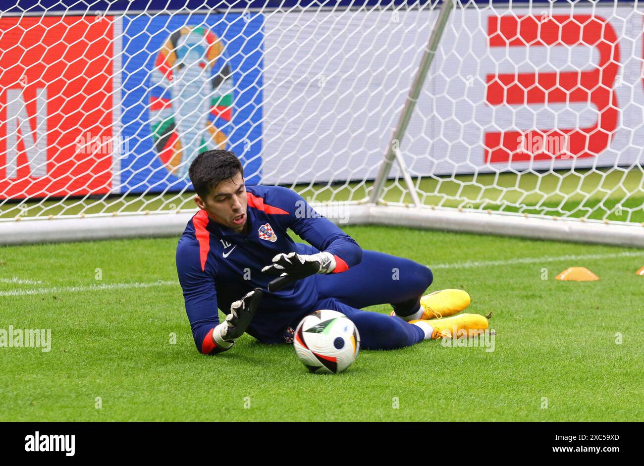 Berlin, Germany. 14th Jun 2024. Goalkeeper Nediljko Labrovic (#12) of ...