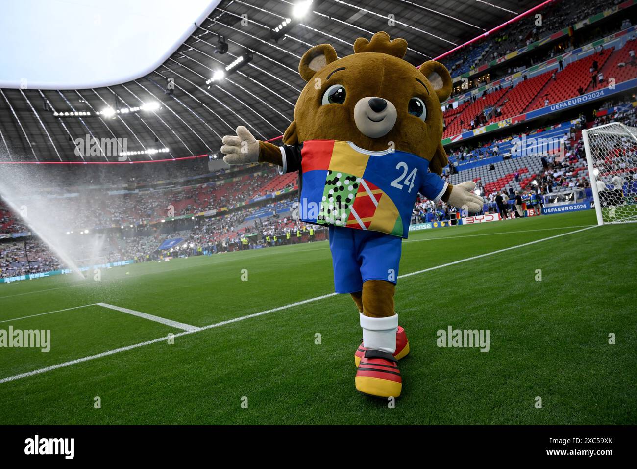 Munich, Germany. 14th June, 2024. Soccer, UEFA Euro 2024, European ...