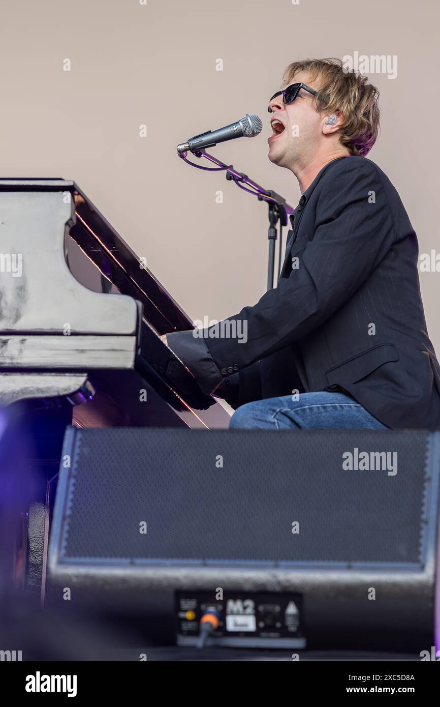 Oslo, Norway 14 June 2024 Tom Odell performs live on Sophie stage at ...