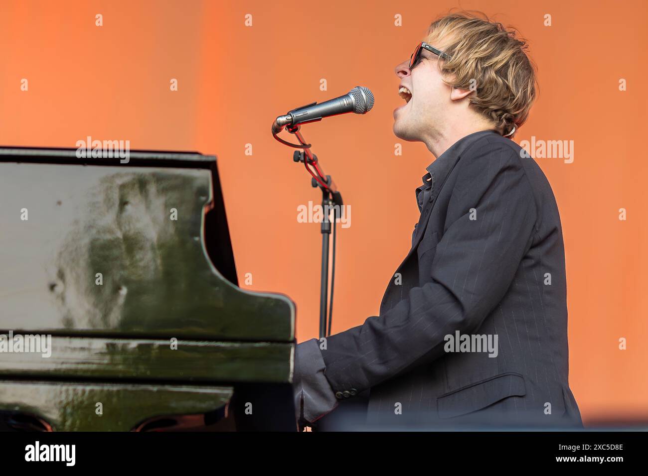 Oslo, Norway 14 June 2024 Tom Odell performs live on Sophie stage at ...