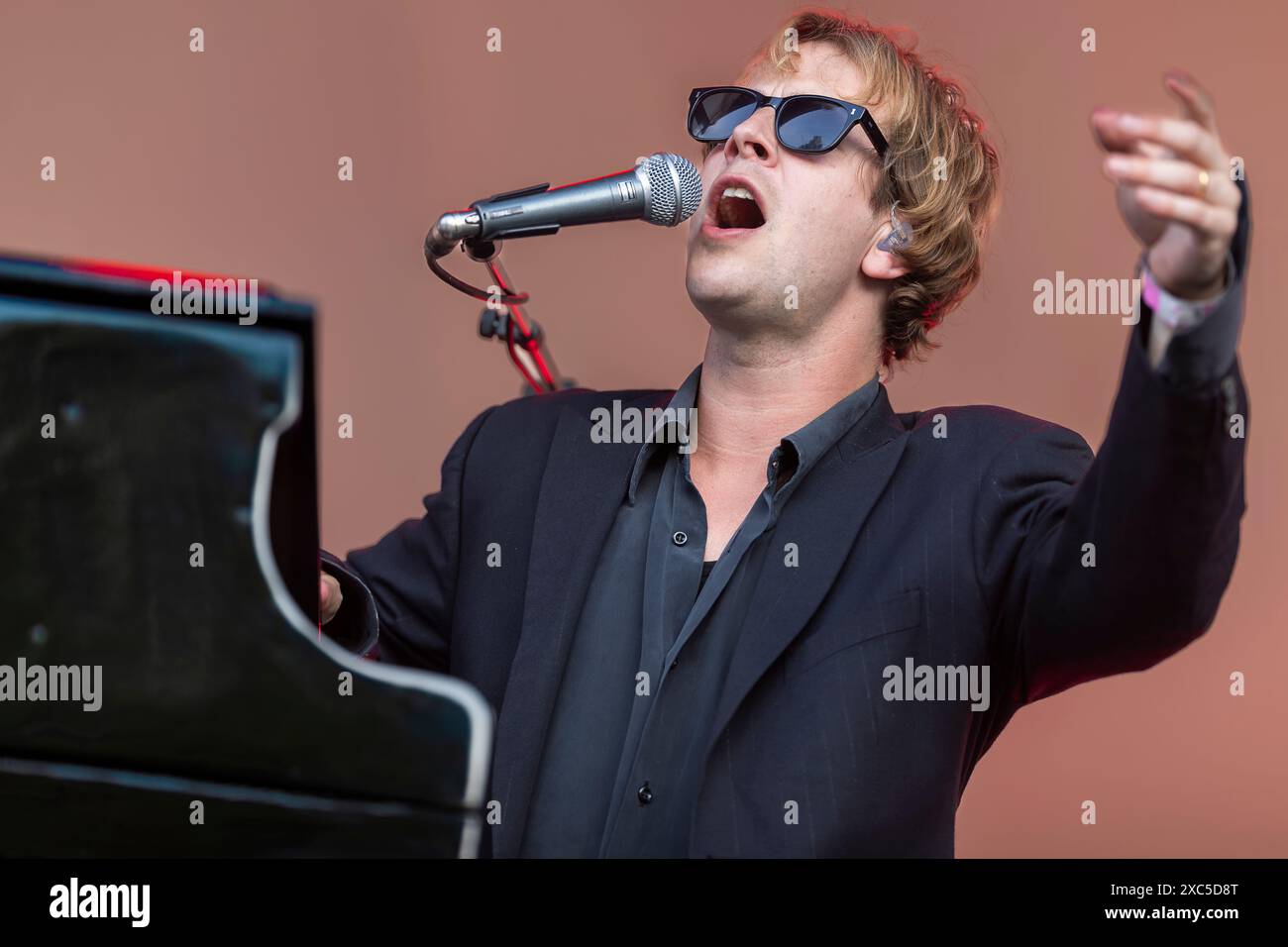 Oslo, Norway 14 June 2024 Tom Odell performs live on Sophie stage at ...