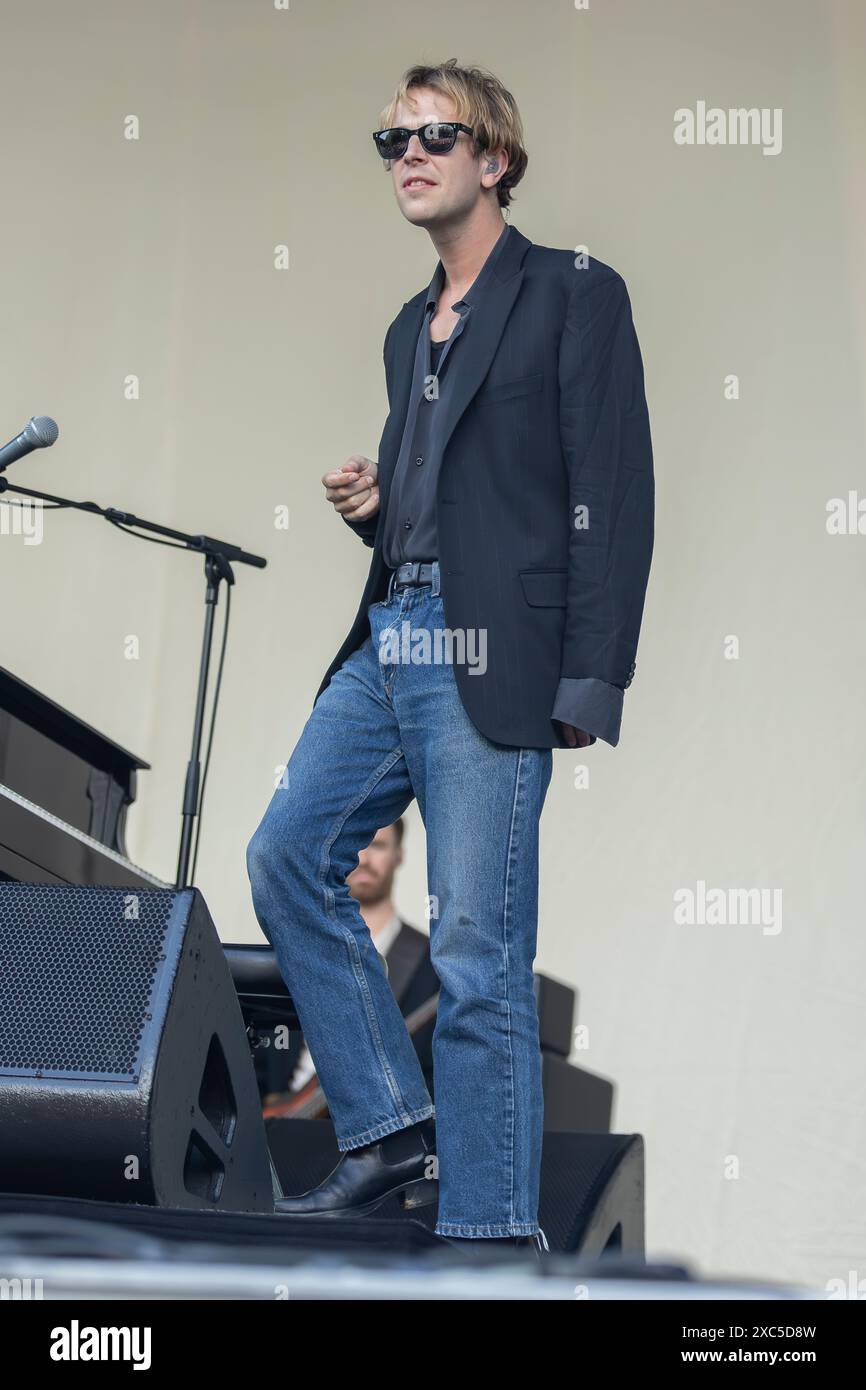 Oslo, Norway 14 June 2024 Tom Odell performs live on Sophie stage at ...