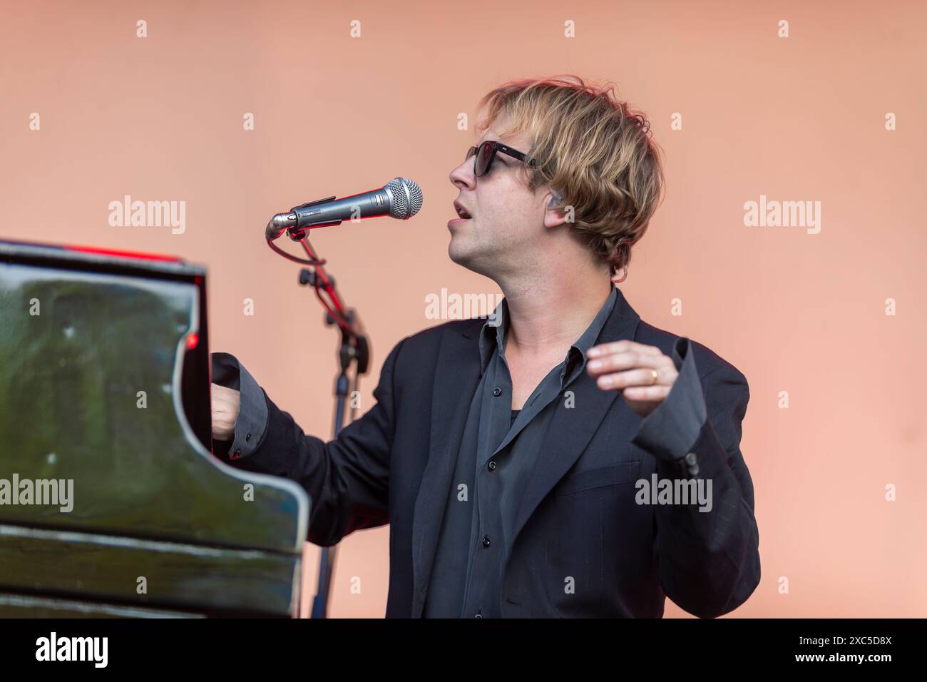 Oslo, Norway 14 June 2024 Tom Odell performs live on Sophie stage at ...