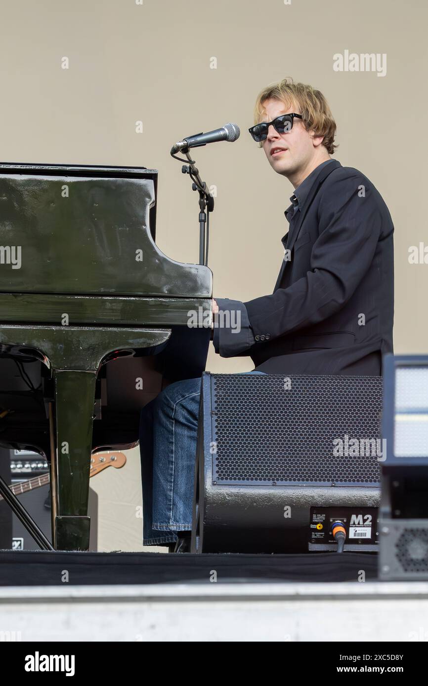 Oslo, Norway 14 June 2024 Tom Odell performs live on Sophie stage at ...
