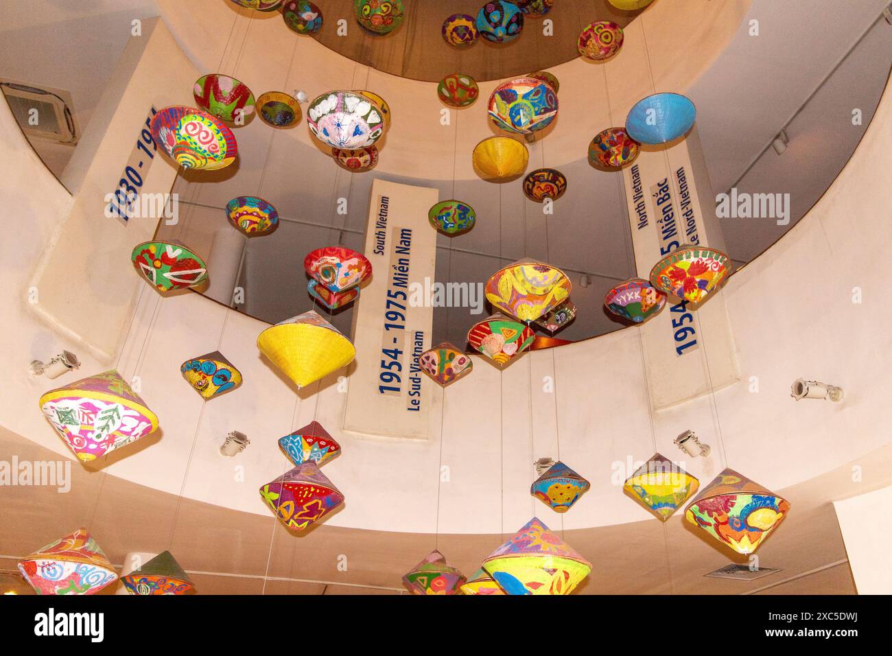 Detail from the interior of the renowned The Vietnamese Women's Museum ...