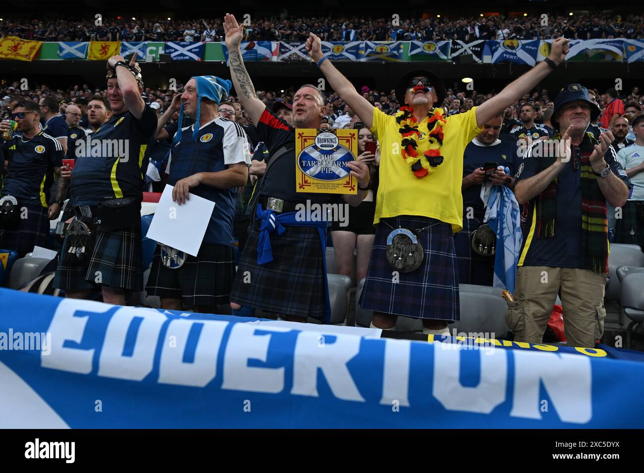 Munich, Germany. 14th June, 2024. Soccer, UEFA Euro 2024, European ...