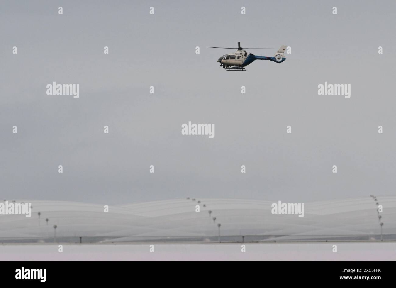 Football soccer helicopter hi-res stock photography and images - Alamy