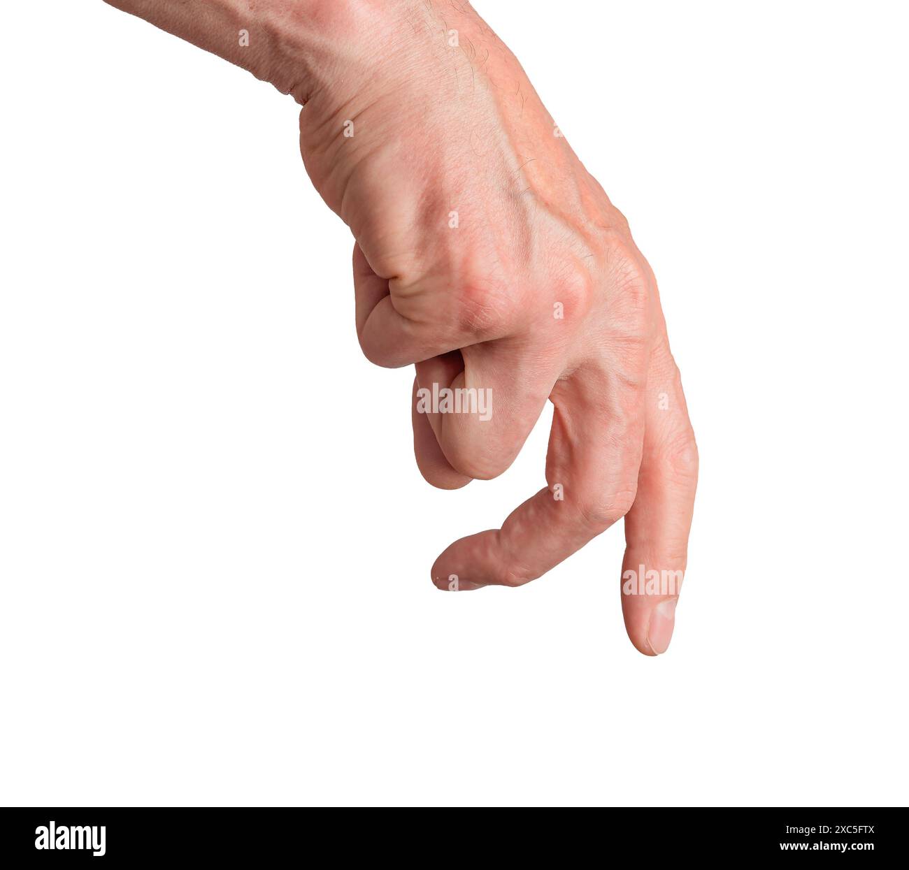 Finger walking gesture, step by step journey. Two way sign, isolated. Success symbol, growth and ...