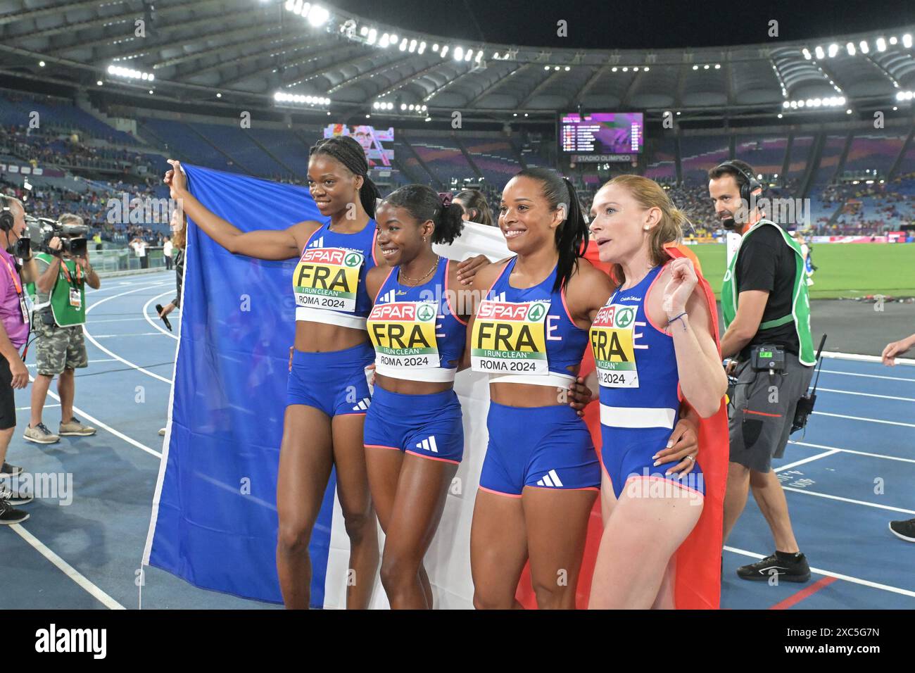 Olympic Stadium, Rome, Italy. 12th June, 2024. 2024 European Athletic ...