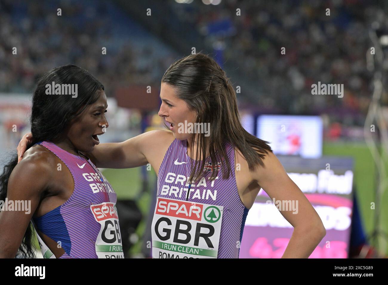 Olympic Stadium, Rome, Italy. 12th June, 2024. 2024 European Athletic ...