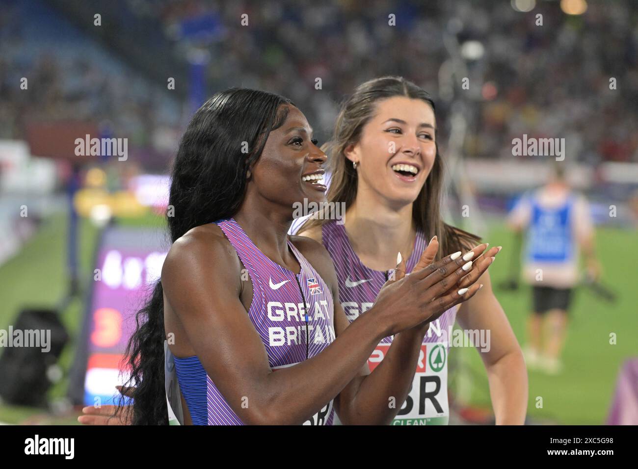 Olympic Stadium, Rome, Italy. 12th June, 2024. 2024 European Athletic ...