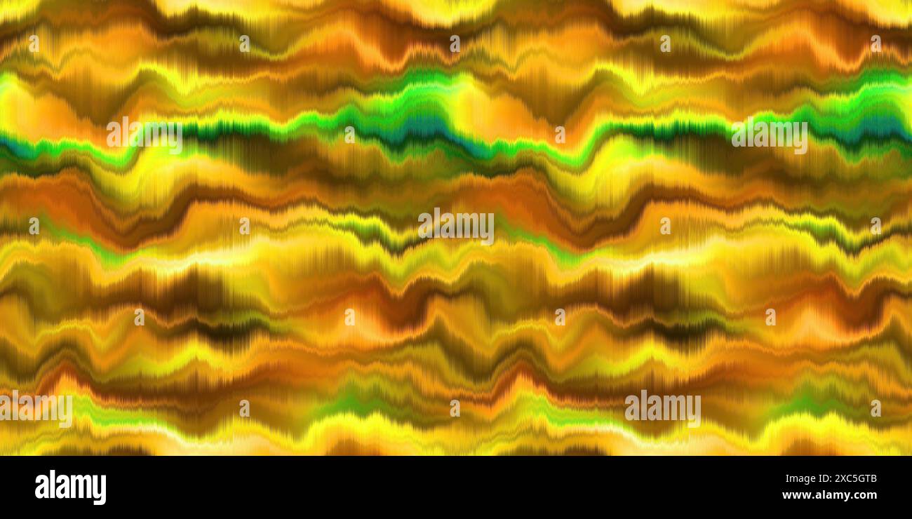 Blurry silk moody horizontal stripe texture border background. Wavy ...