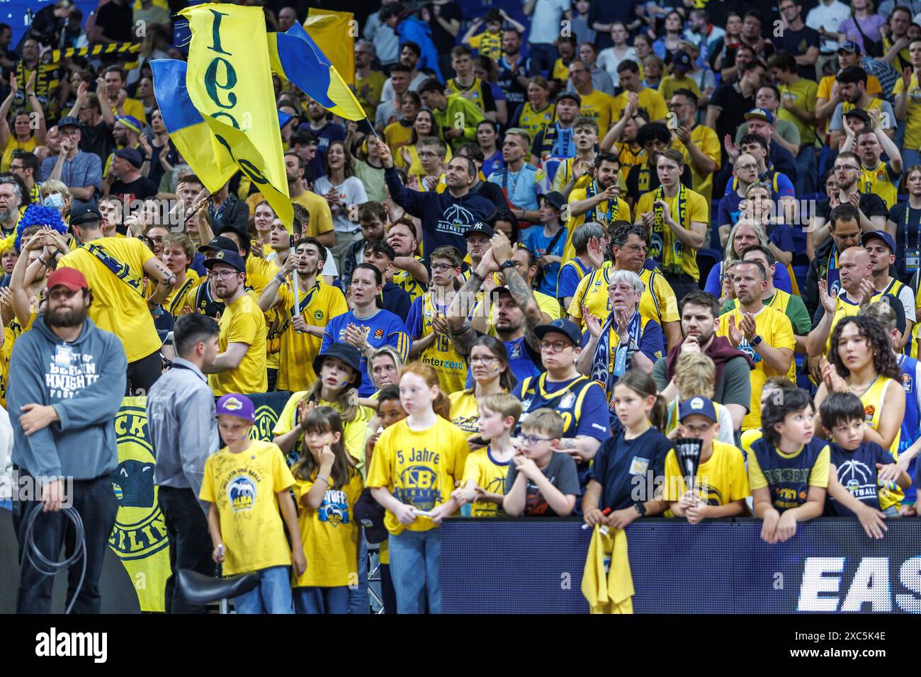 Berlin, Germany. 14th June, 2024. Basketball: Bundesliga, Alba Berlin ...