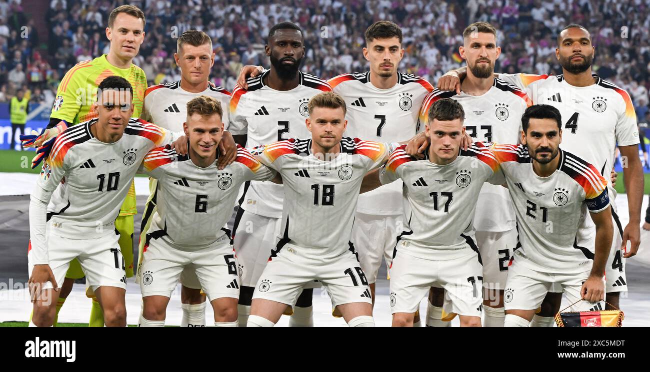 Munich, Germany. 14th June, 2024. Soccer, UEFA Euro 2024, European ...