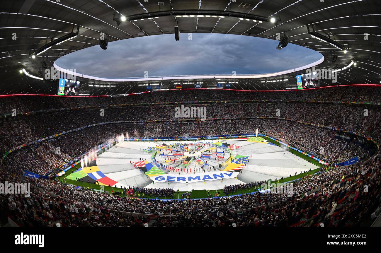 Munich, Germany. 14th June, 2024. Soccer, UEFA Euro 2024, European ...