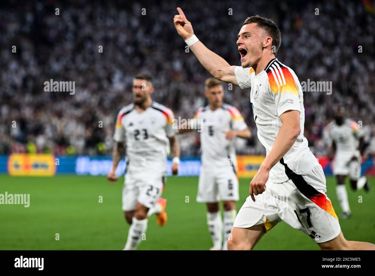 Munich, Germany. 14th June, 2024. Soccer, UEFA Euro 2024, European ...