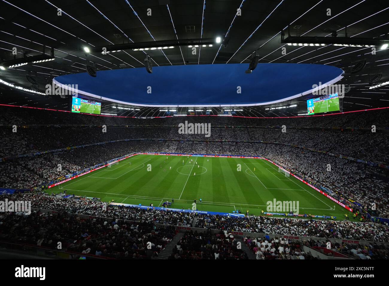 General view of the game during the UEFA Euro 2024 Group A match at the ...