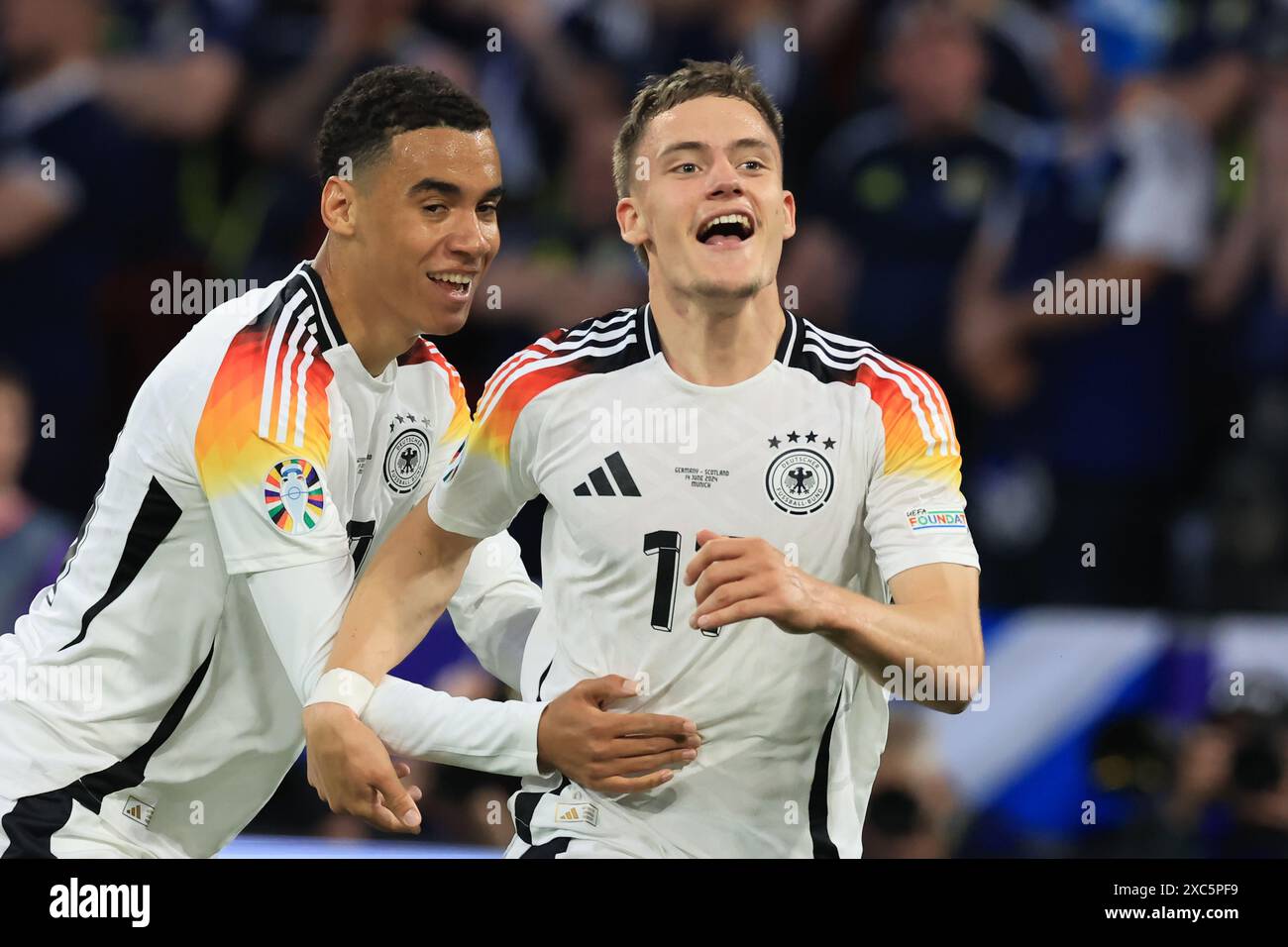 Munich Football Arena, Munich, Germany. 14th June, 2024. Euro 2024 ...